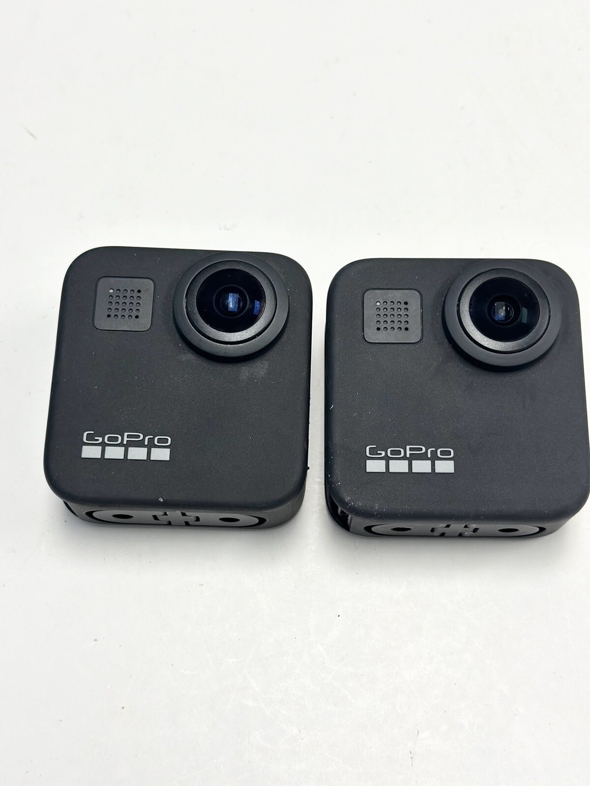 AS/IS- NO POWER* LOT OF 2x GoPro Max Waterproof Action Camera Model ...