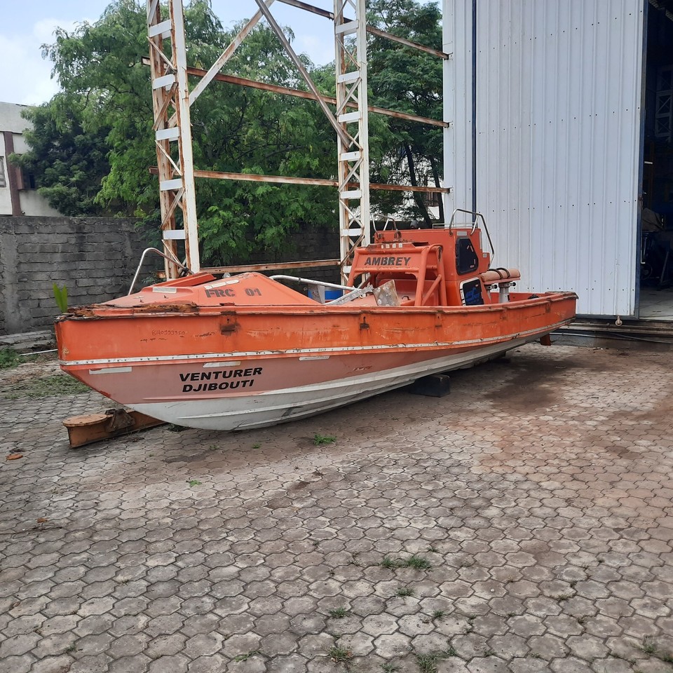 Fast rescue boat without Motor and Jet - Norsafe Magnum 750 - used good ...