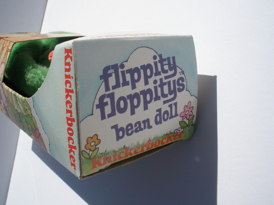 Knickerbocker Bean Bag Flippity Floppitys Frog doll Bowtie Plush ...