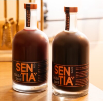 Sentia Non-Alcoholic GABA Spirit 50CL 500 ml Glass Bottle flask Vegan ...