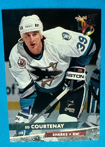 ED COURTENAY ~ 1993-94 Fleer Ultra #8 ~ Sharks | eBay