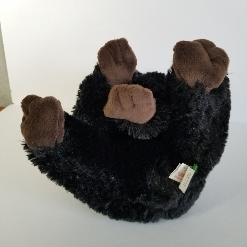 Wild Republic Black Plush Ape 12" Stuffed Animal Baby Gorilla Sweet ...