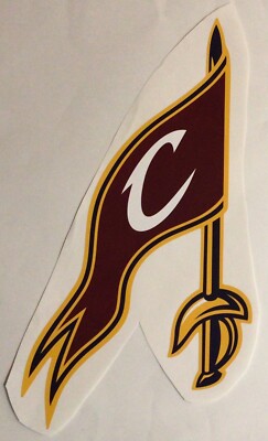 Cleveland Cavaliers Sign Logo poster 24”x10.5” Fathead Vinyl Wall ...