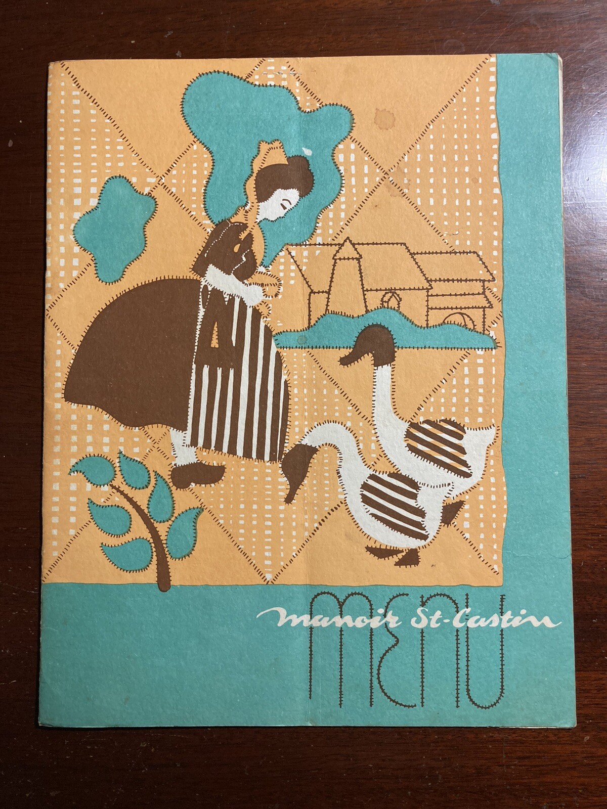 Manoir St-Castin Menu Jean Avril Quebec Canada Vintage Menu | eBay
