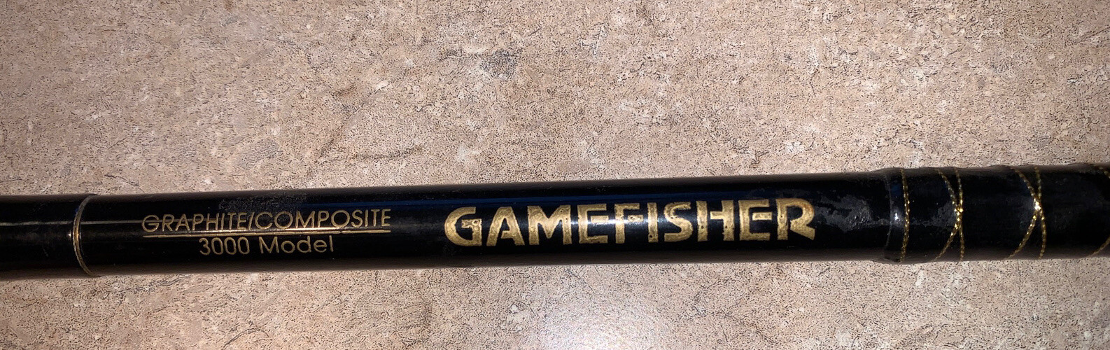 Sears and Roebuck Gamefisher fishing rod 6’6” Mel #2 63-30257 Graphite ...