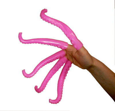 Sea Monster Octopus Squid Kraken Cosplay Finger Puppet Alien Tentacles ...