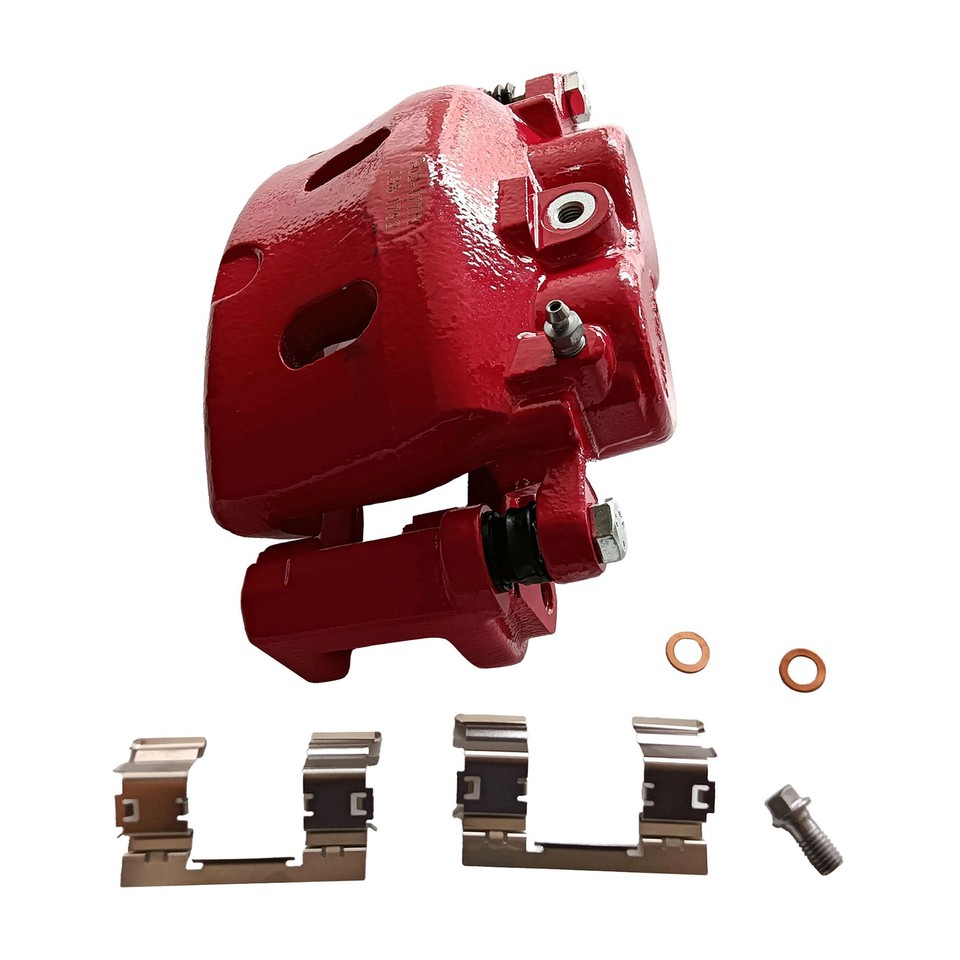S4918A Red Caliper Front For Chevy Silverado 1500 07-18 GMC Sierra 1500 ...