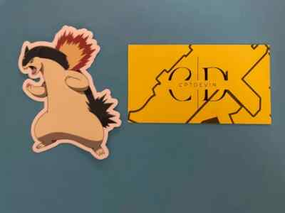 Typhlosion Waterproof Sticker 2.3'' x 3.4'' | eBay