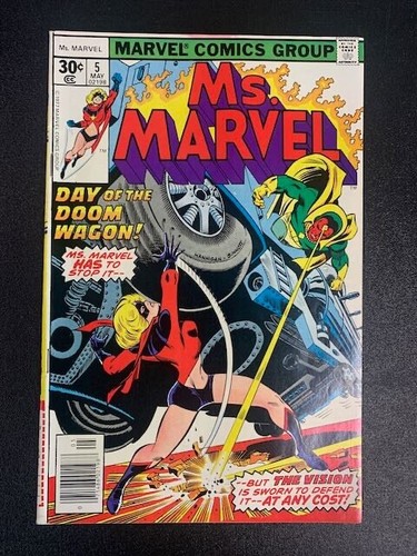 MS. MARVEL #5 (Marvel Comics) 1977 FN or better | eBay