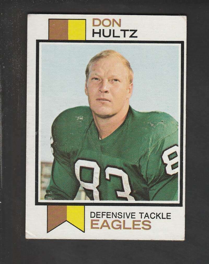 1973 Topps #194 Don Hultz EX/EX+ Eagles 156573 | eBay