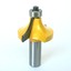1pc 1/2" Sh 1/2" Radius 1-1/2" Cutting Diameter Round Over Router Bit ...