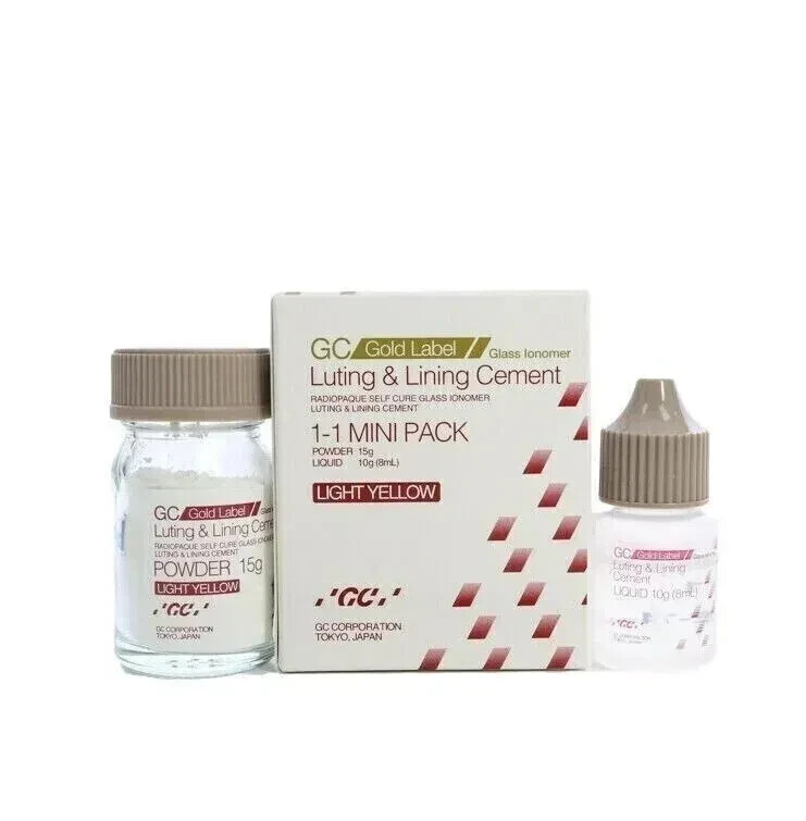 GC Fuji 1 Luting & Lining Glass Ionomer Cement Mini pack Dental ...