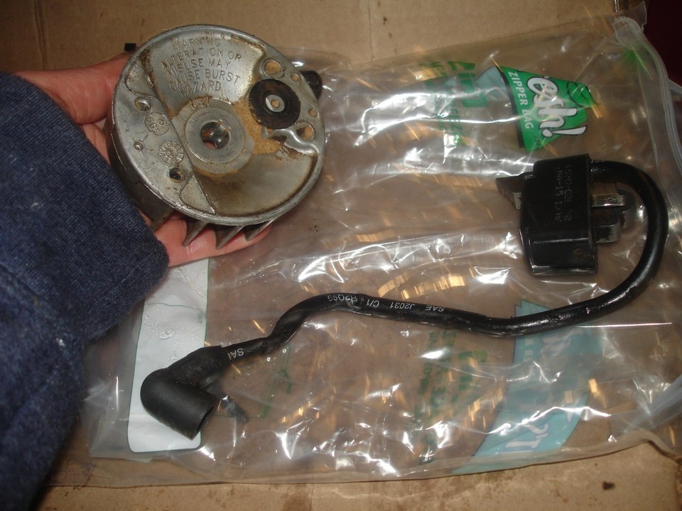 Craftsman 16" 36cc 2.2CID 358.350160 coil and flywheel chainsaw part ...