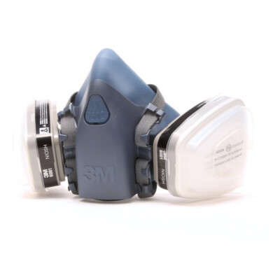 3M Professional Series Half Facepiece Paint Spray Packout 37078 Medium ...