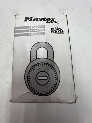 (Qty 2) Master Lock Combination Padlock Block Guard | eBay