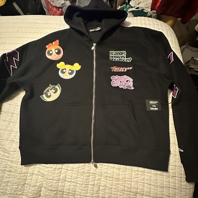 Civil Regime Power Puff Girls Mega Con Exclusive Zip Up Hooded Jacket ...