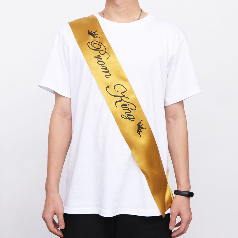 8 pcs Prom Queen Sashes Letter Sashes Decorations for Graduation Party ...
