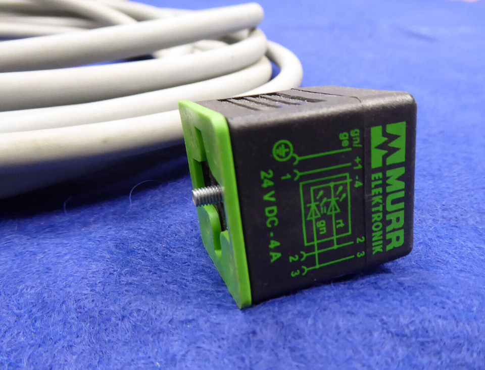 Murr Electronics Valve Plug Item 7000-11021-2260500 Sensor Cable Msud S ...
