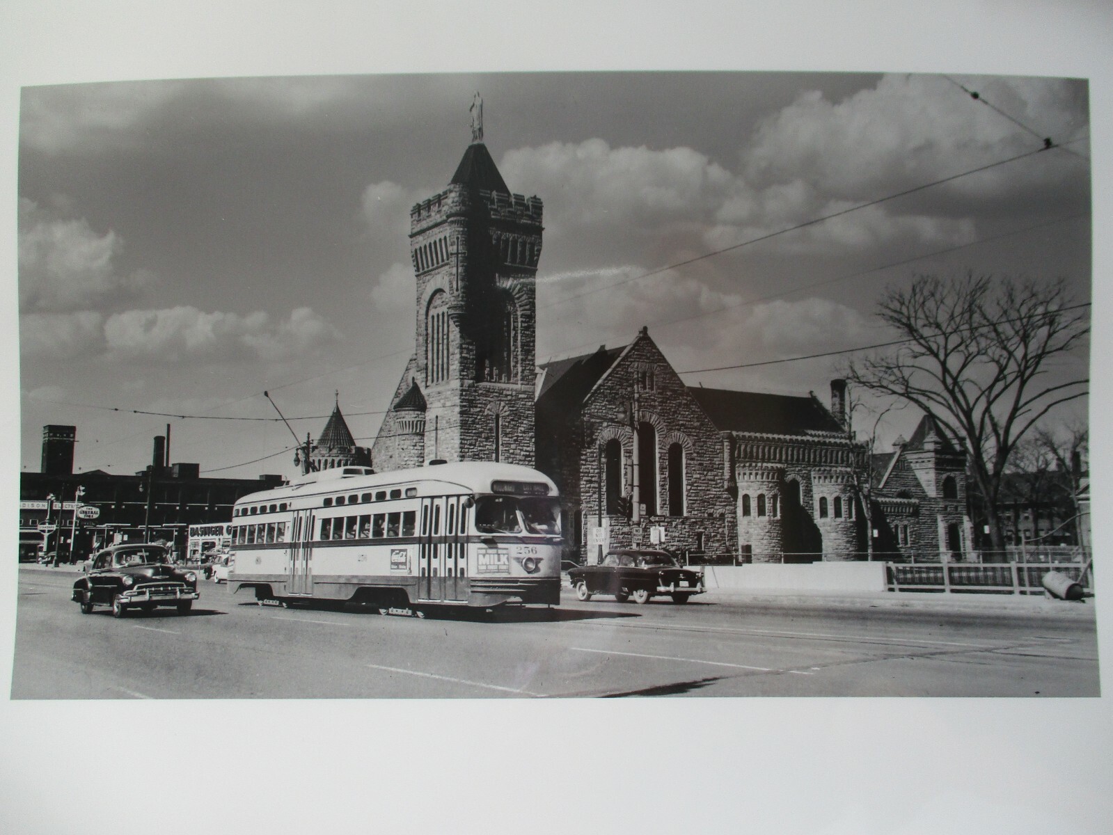 Original Detroit Trolley Streetcar Prime Michigan Vintage 616 Photo ...
