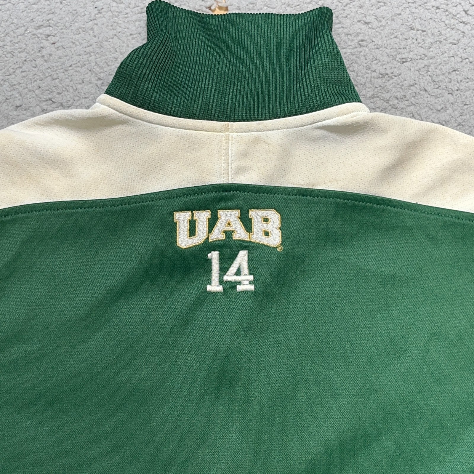 UAB Blazers Track Jacket Womens Medium Green Nike Bowling Team RARE | eBay