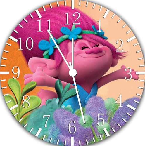Trolls Frameless Borderless Wall Clock Nice For Gifts or Decor E395 ...