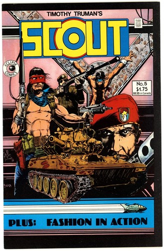 Scout #5 NM- 9.2 1986 Timothy Truman Cover | eBay