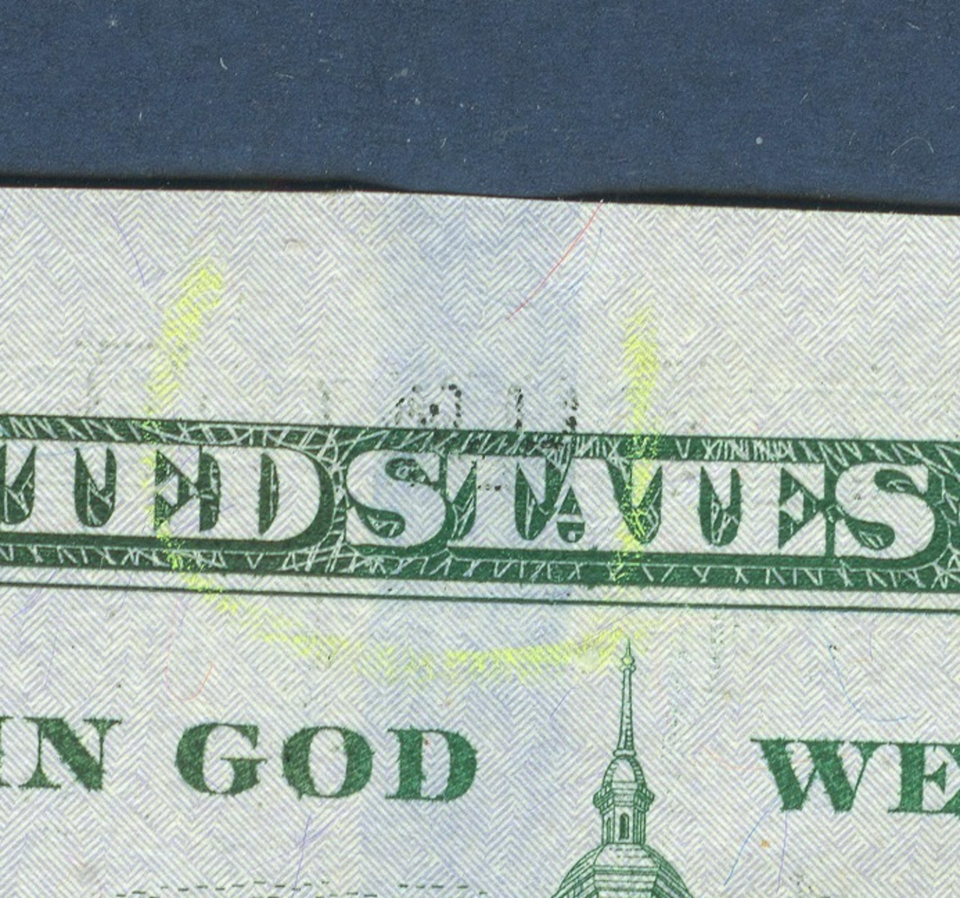 defective us banknote 100 usd very rare | eBay