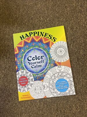 Color Yourself Calm Happiness : A Mindfulness Coloring Book | eBay
