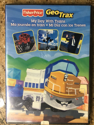Geo Trax: My Day with Trains Rail & Road Systems Fisher Price DVD - NEW ...