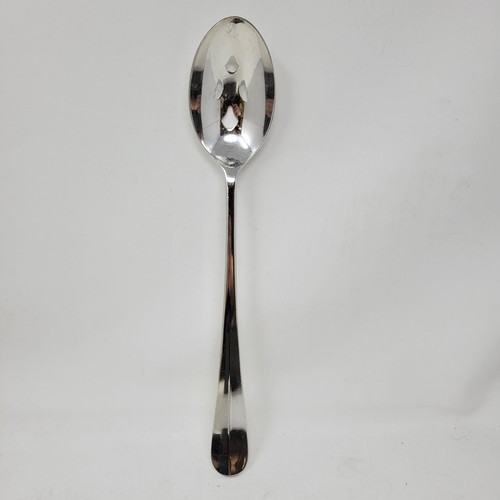 Windsor Silversmiths Slotted Serving Spoon Utensil 13" Japan Vintage g1 ...