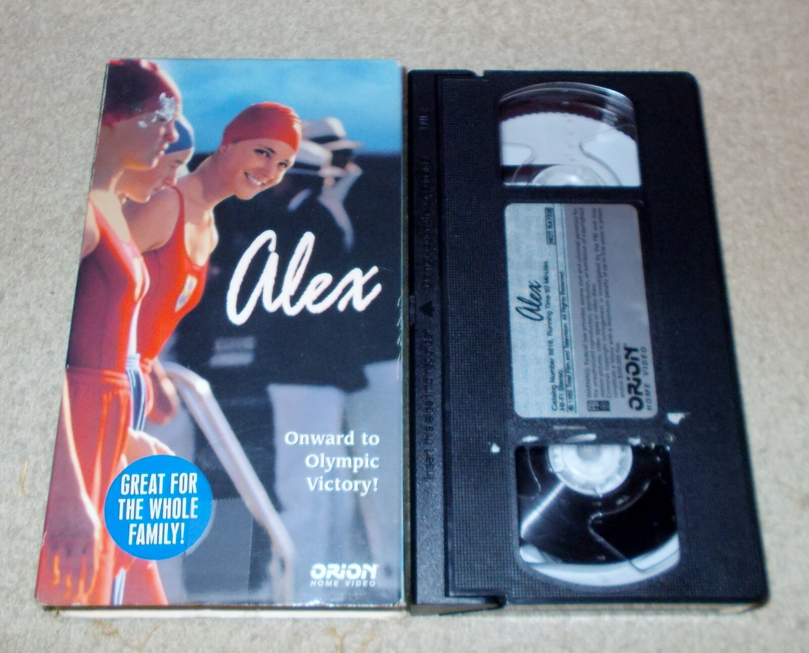 1996 ALEX VHS MOVIE Onward to Olympic Victory Lauren Jackson ...
