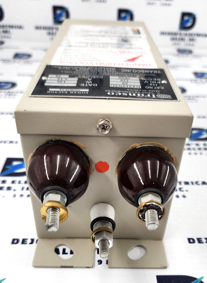 TRANSCO NT912N3G 120V PRIMARY 9000V SEC. 2.16 AMP NEON TRANSFORMER | eBay
