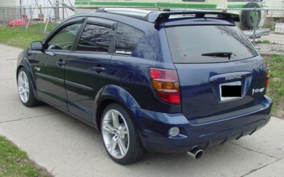 Spoiler For Pontiac Vibe 2002-2010 Rear Hatch Roof Unpainted Primer New ...