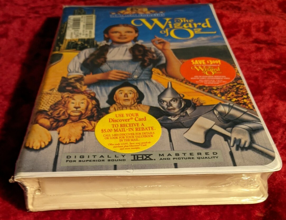 The Wizard Of Oz Vhs 1996