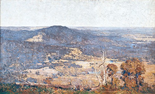 Australia-Felix by Arthur Streeton A2 Quality Canvas Print | eBay