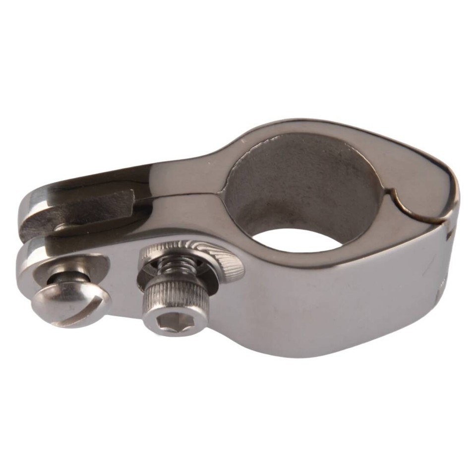 2x 32mm Bimini Top Jaw Slide Hinged Tube Clip Hardware Fitting For Boat ...