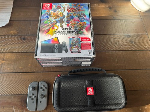 Nintendo Switch Console with Extra Joy-Cons and Carrying Case | eBay