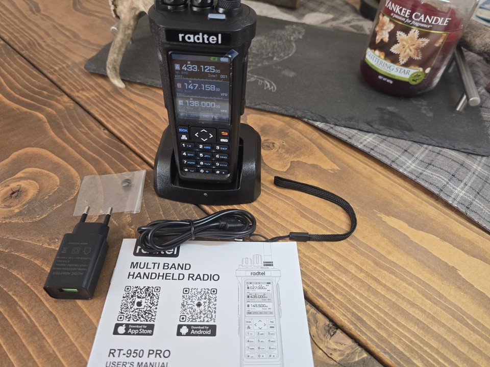 PRE PROGRAMMED Radtel RT-950 PRO 27Mhz TX/RX AM/USB/LSB GPS/APRS ...