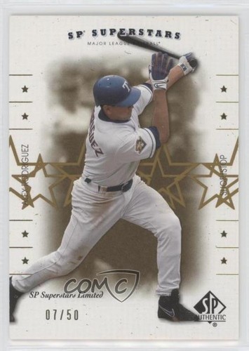 2001 SP Authentic SP Superstars SP Limited /50 Alex Rodriguez #139 | eBay