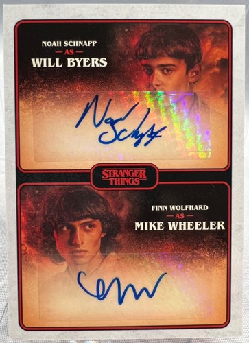 Stranger Things 4, Noah Schnapp (Will / Finn Wolfhard (Mike) Dual ...