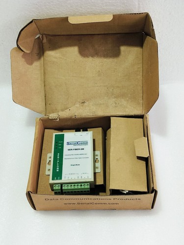 SerialComm SER-FIBER-SM-ST Fiber Modem RS-232/485/422 | eBay