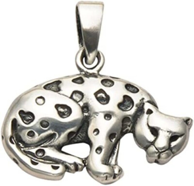 Wildthings Sterling Silver Leopard Pendant | eBay