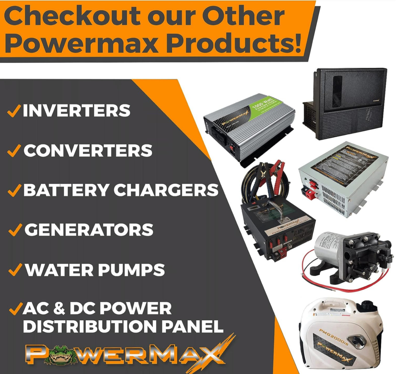 PowerMax 55 Amp Converter Open Box. | eBay