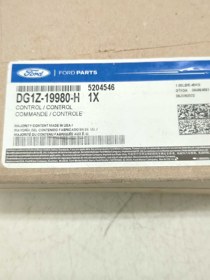 New OEM Heater Control Module 2013 Taurus Limited SHO DG1Z-19980-H ...