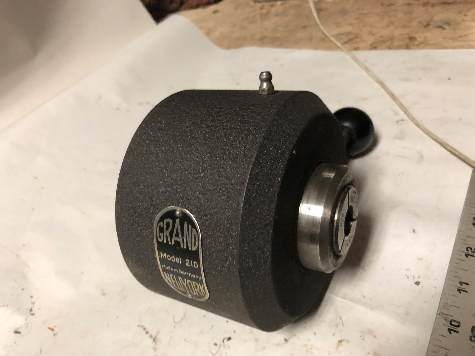 MACHINIST LATHE MILL Grand Germany Lathe Spindle Collet Spinning ...