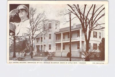 PPC Postcard AR Arkansas Little Rock Old Arsenal Building Birthplace Of ...