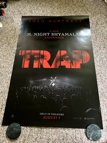Trap Original 27x40 Movie Poster (2024) 27x40 D/S Teaser, Advance ...