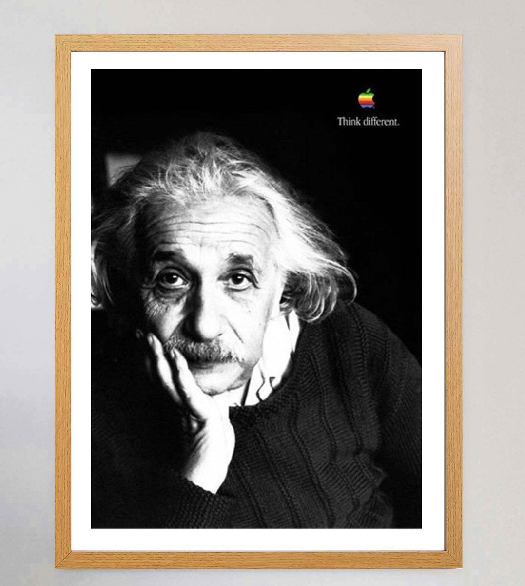 Think Different Einstein Poster