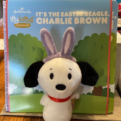 Hallmark Itty Bitty's Peanuts EASTER Beagle Book SNOOPY BUNNY EARS ...
