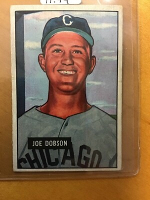 1951 Bowman Baseball Joe Dobson Chicago White Sox Card #36 | eBay